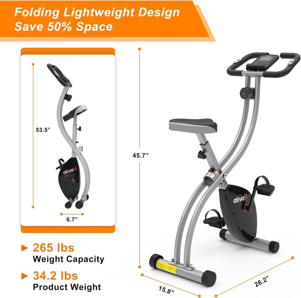ATIVAFIT Exercise Bike Review - Amazing Diet & Fitness Reviews
